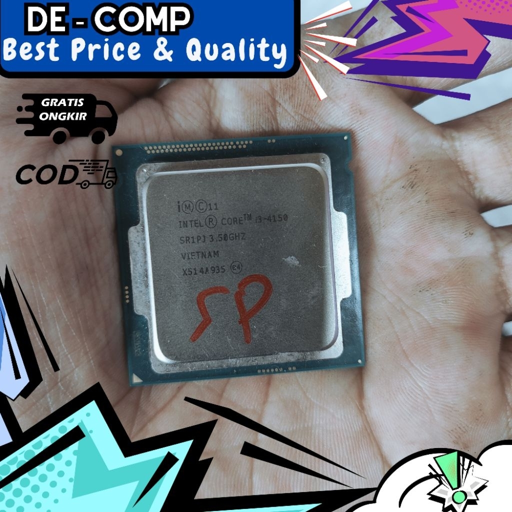 Jual Prosesor Intel Core i3 4150 LGA1150 3.50GHz Haswell | Shopee Indonesia