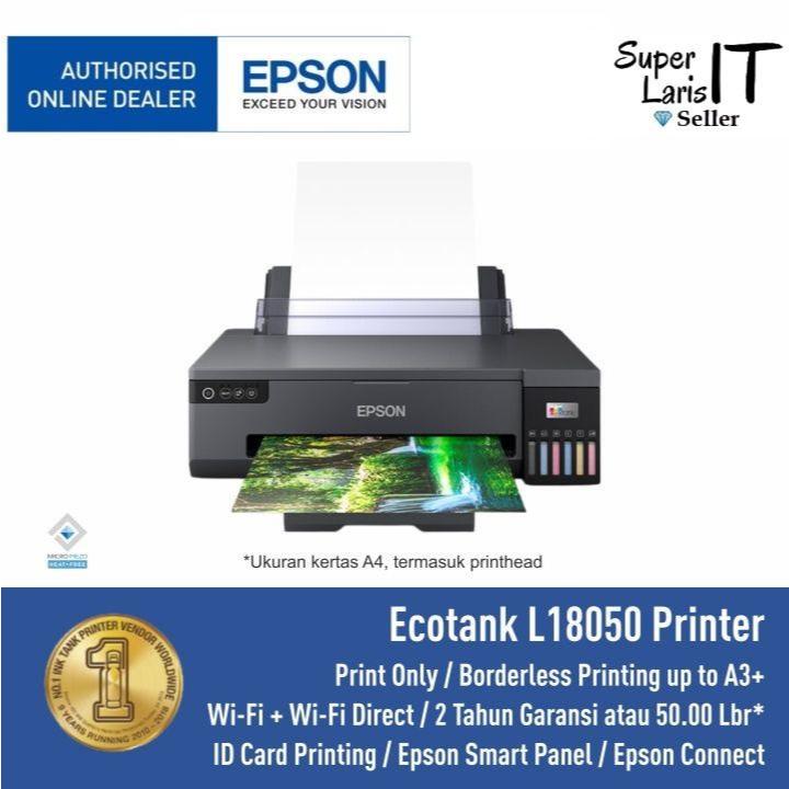 Jual Epson Printer EcoTank L18050 L-18050 Ink Tank Print Photo WiFi A3 | Shopee Indonesia