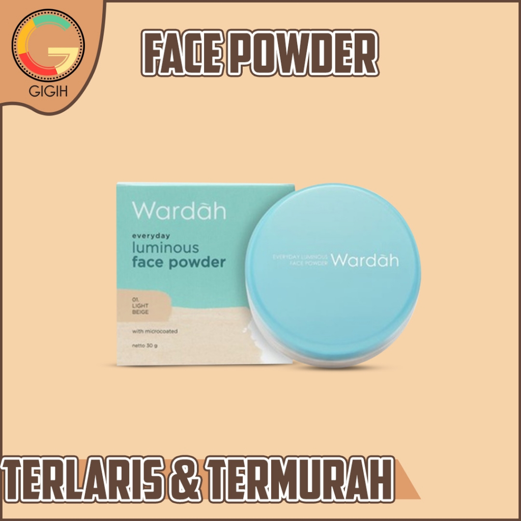 Jual WARDAH EVERDAY LUMINOUS FACE POWDER 30GR SERIES ( READY SEMUA ...