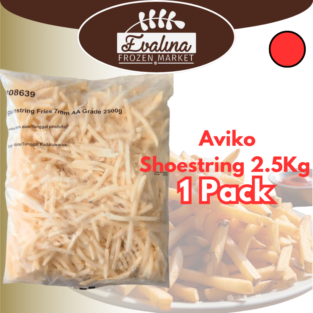 Jual Kentang Goreng Aviko Shoestring 2.5kg | Shopee Indonesia