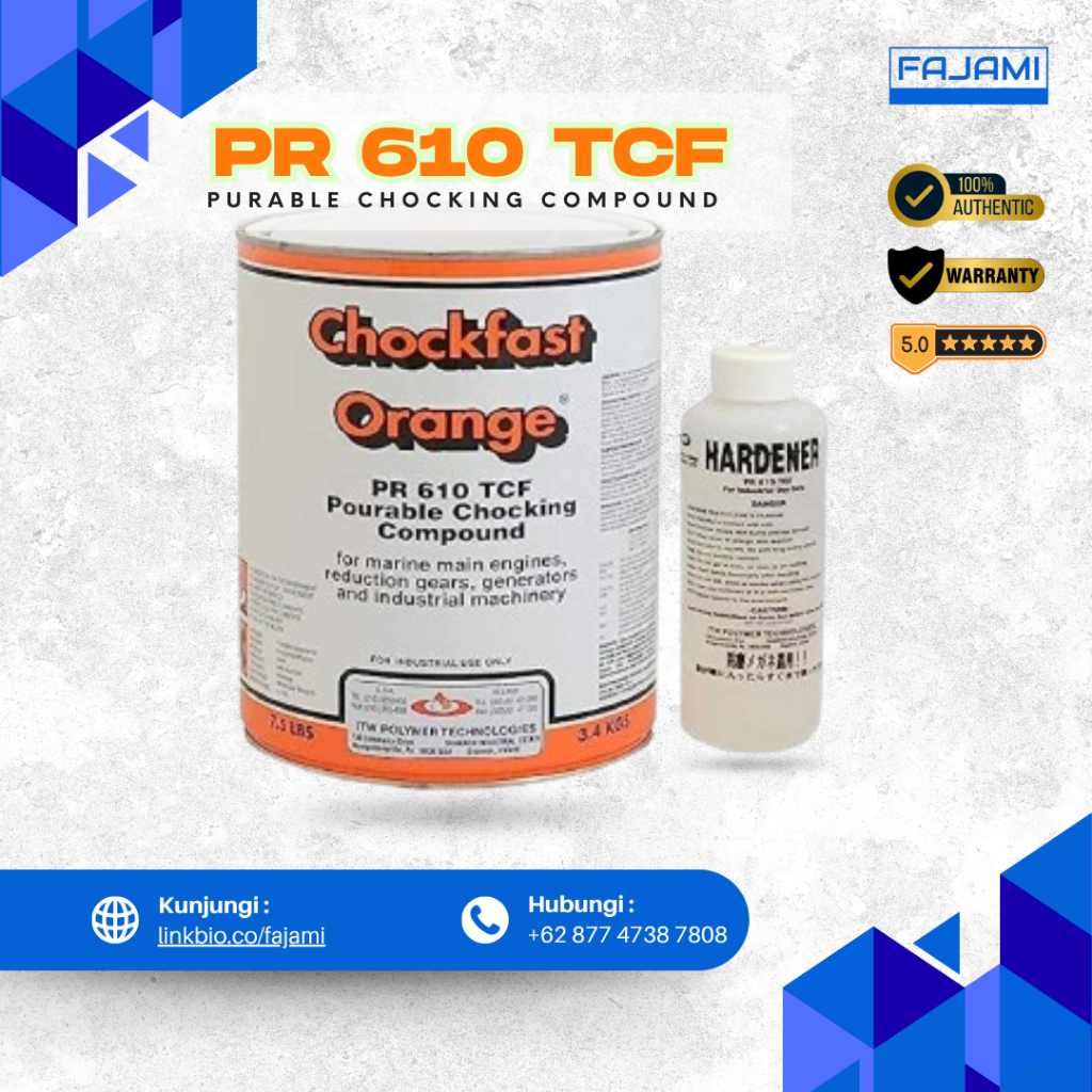 Jual Chockfast Orange R 610 TCF 3.4 Epoxy Grouting Compound - Resin e ...