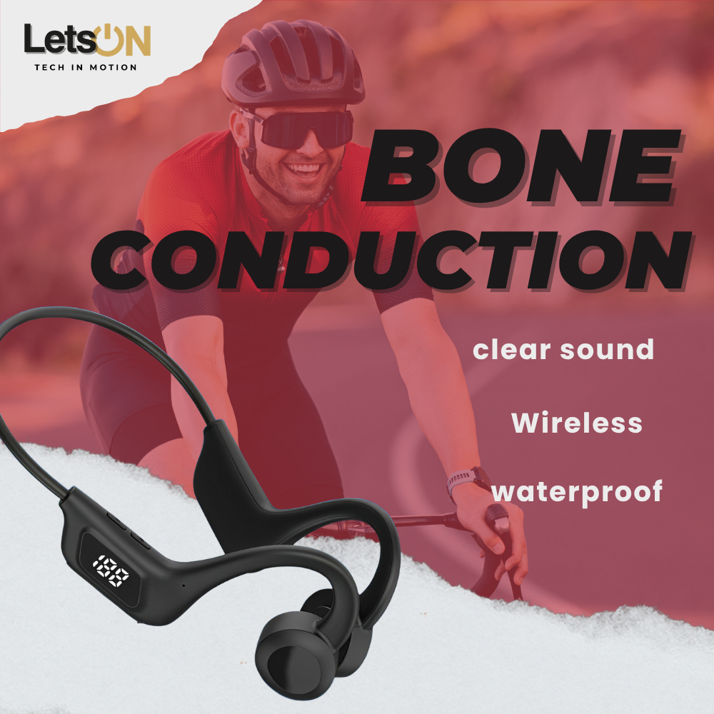 Jual Earphone Lari Open Ear Plus Bone Conduction – Headphone Bluetooth ...