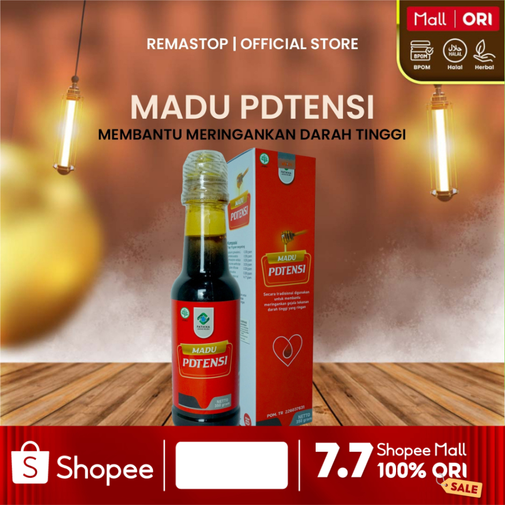 Jual Madu PD-TENSI | Herbal Alami Atasi Hipertensi & Tekanan Darah ...
