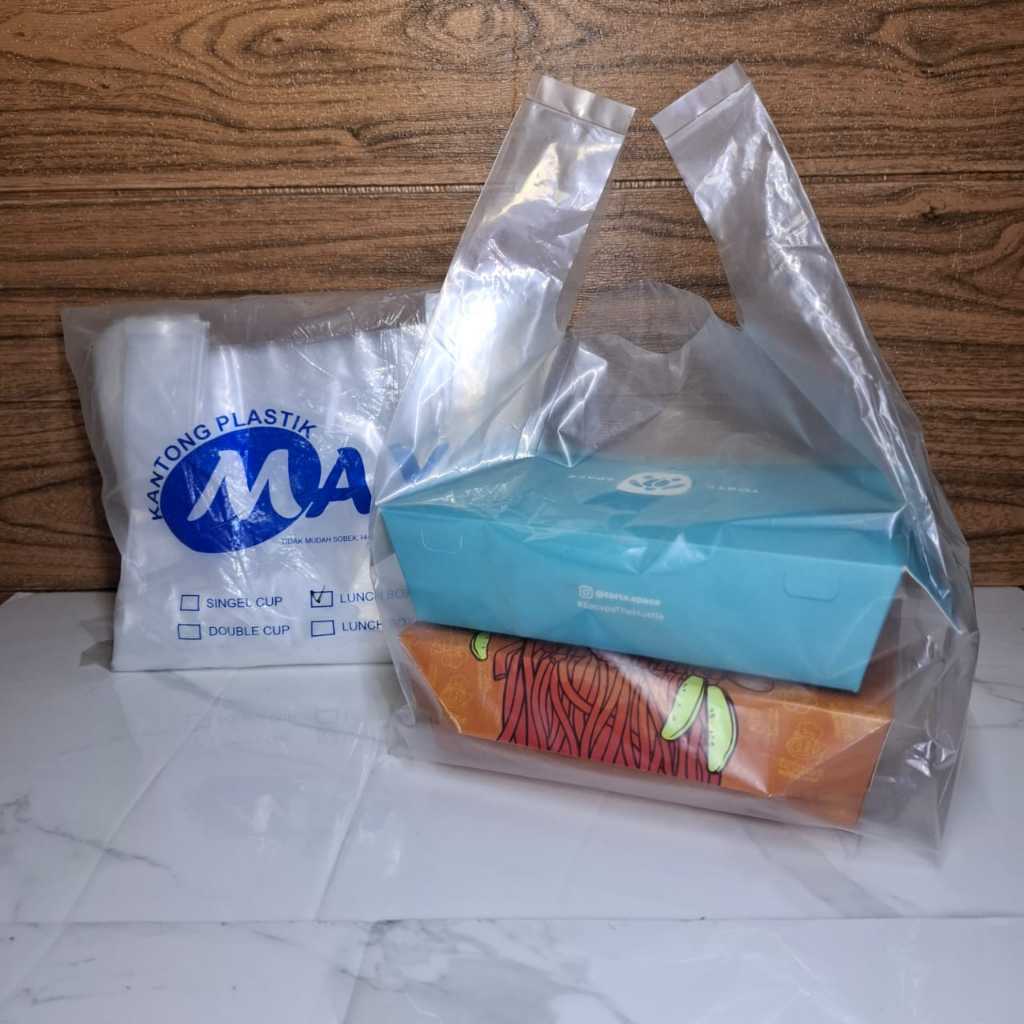 Jual Kantong Plastik PE Bening Transparan / Kresek PE Bening / Kresek ...