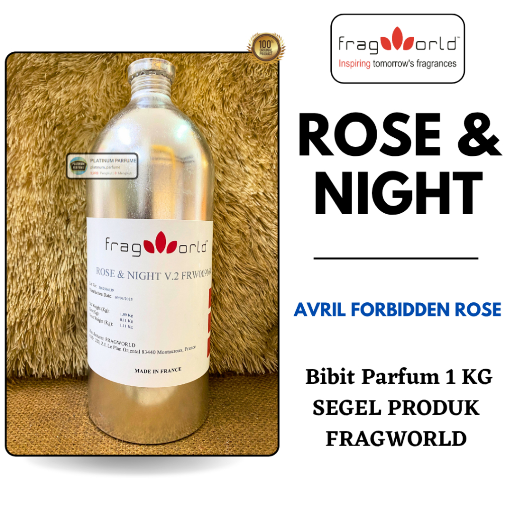 Jual Bibit Parfum ROSE & NIGHT ( Avril Forbidden Rose ) SEGEL 1 KG ...