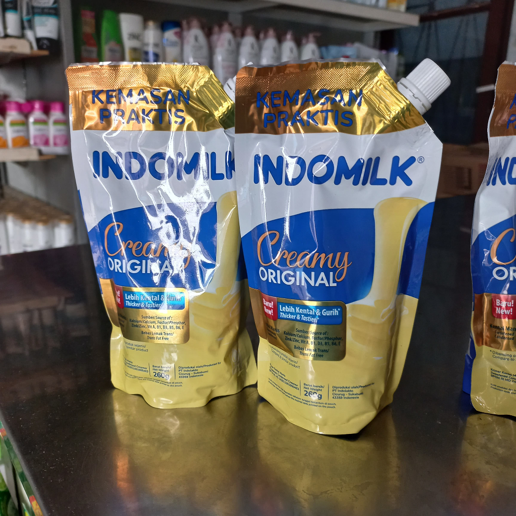 Jual INDOMILK SUSU KENTAL MANIS CREAMY ORIGINAL 260G(TWIN PACK ISI 2 ...