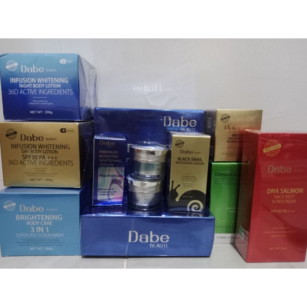 Jual Dabe Beauty Premium Booster - Black Snail - Body Lotion Siang ...