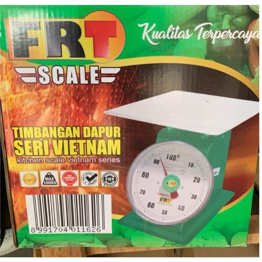 Jual Timbangan duduk datar FRT model Vietnam 100 KG plat manual ...