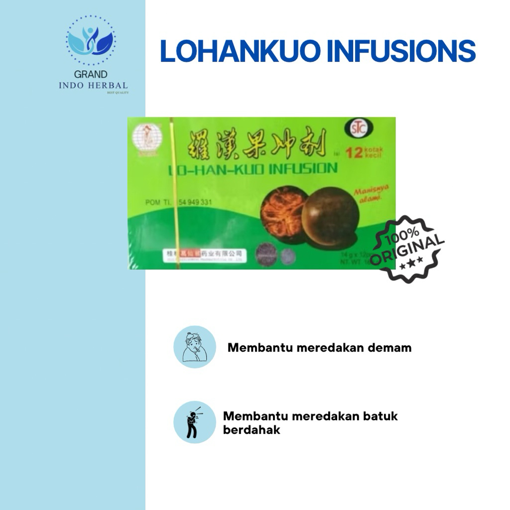 Jual Lohankuo Infusion Salim Minuman Herbal 12 Pcs 14g Membantu ...