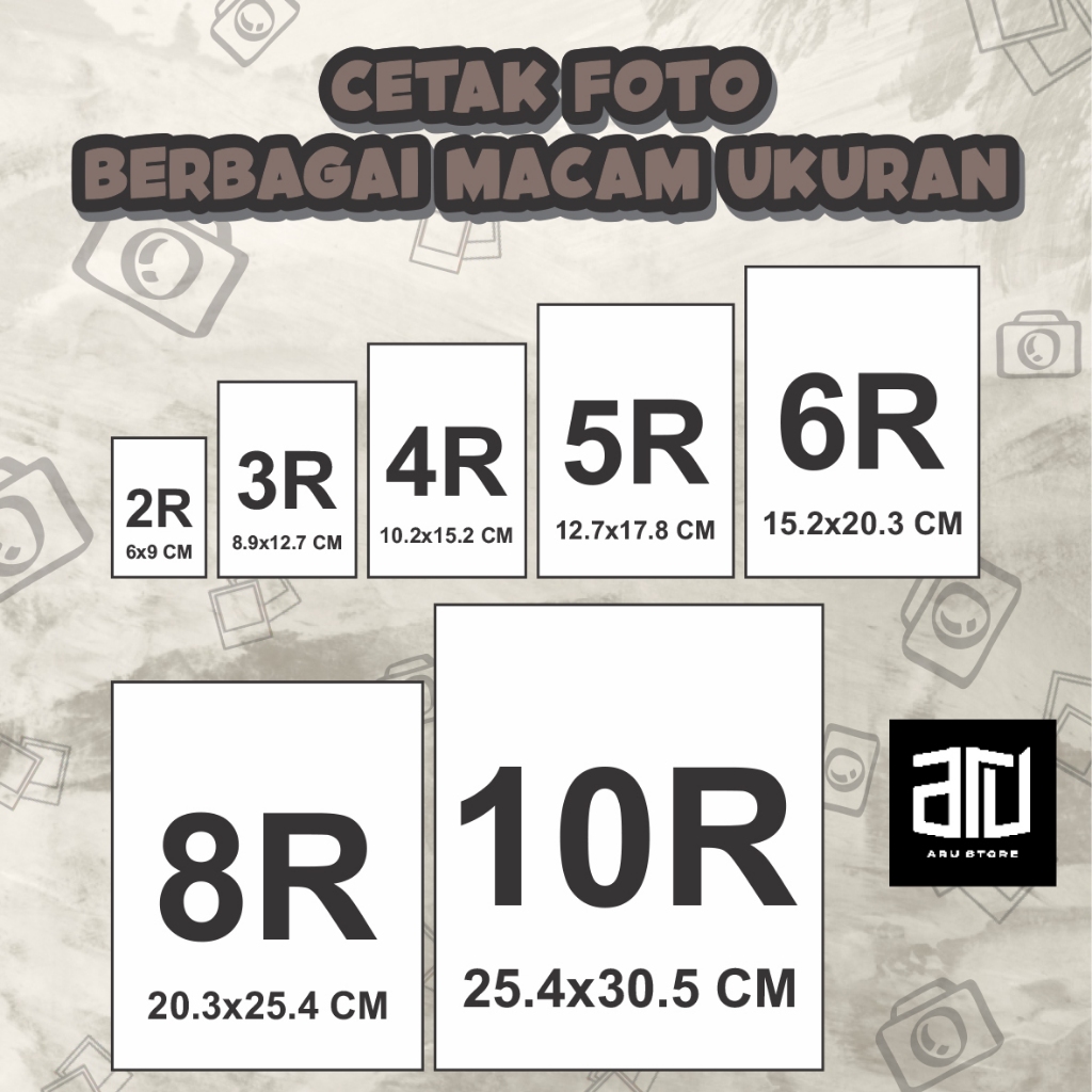 Jual CETAK FOTO BERBAGAI MACAM UKURAN MULAI DARI 2R,3R,4R,5R,6R,8R,10R ...