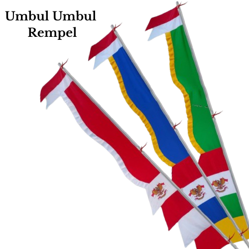 Jual Aysantara Bendera Umbul Umbul Rempel Merah Putih Motif Garuda ...