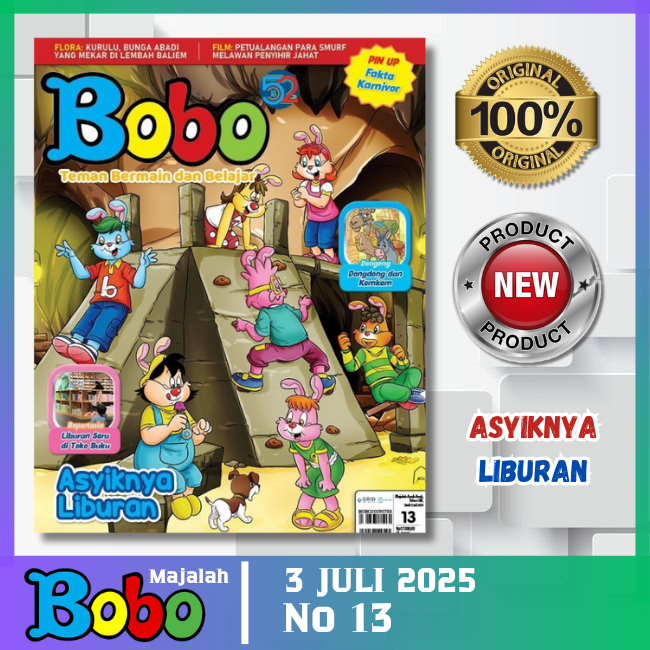 Jual Majalah Anak Bobo Terbaru Edisi Juli 2025 | Shopee Indonesia