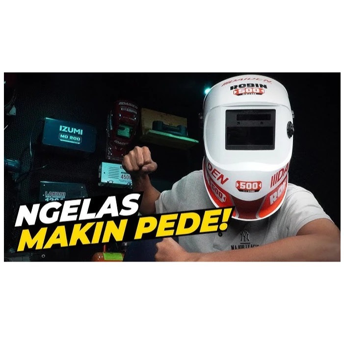 Jual DAIDEN ROBIN STARWARS Helm las AUTO dark Topeng las Mig DAIDEN ...