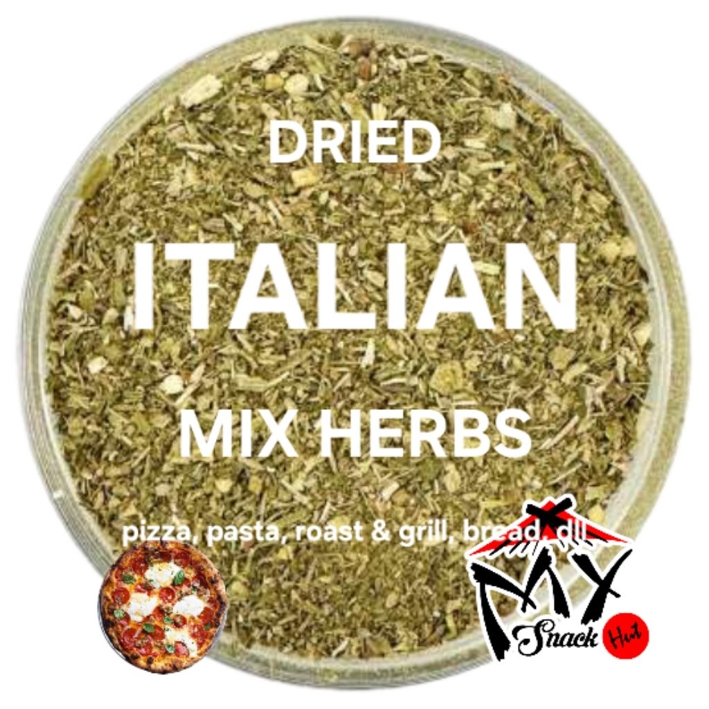 Jual ITALIAN MIXED HERBS 5GR DRIED DRY LEAF LEAVES DAUN REMPAH ...