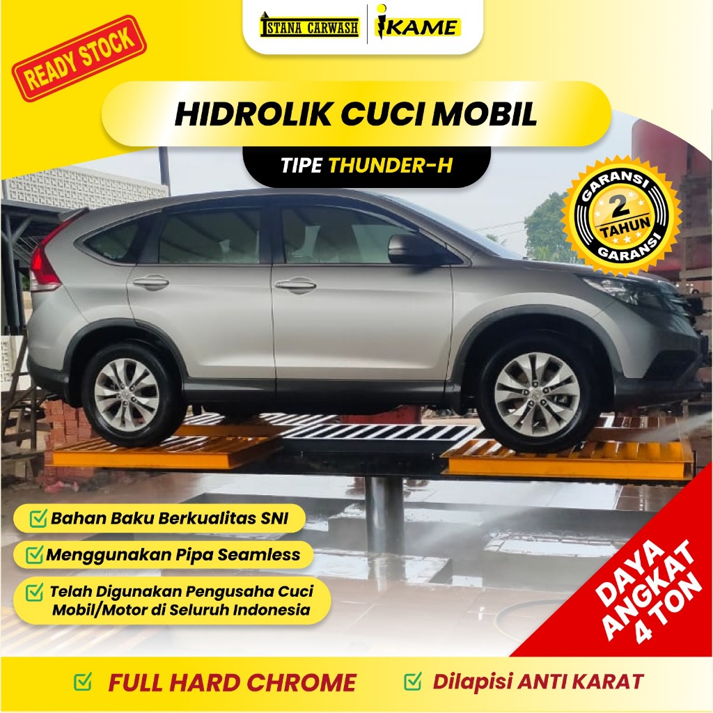 Jual Satuan Hidrolik Cuci Mobil IKAME Tipe Long H & Thunder H - Single ...