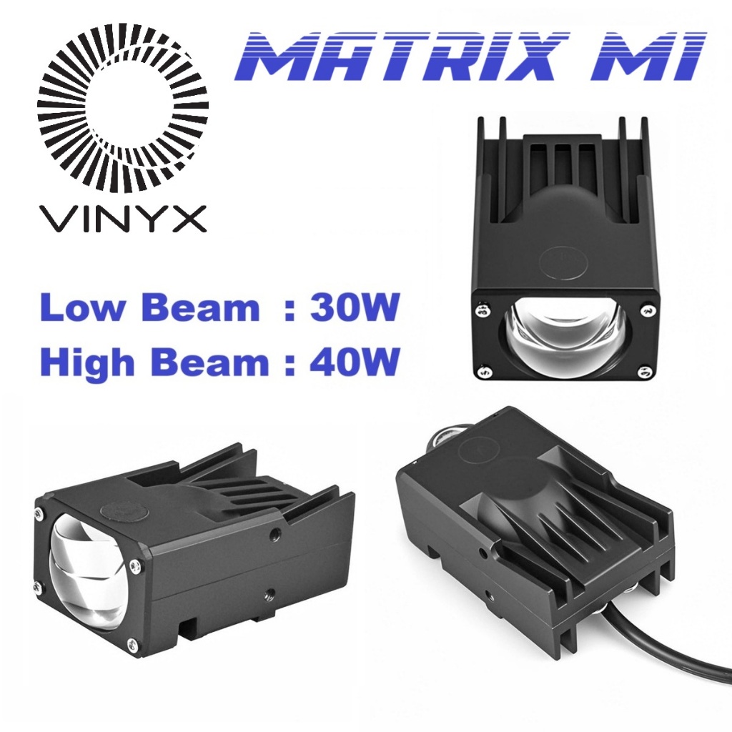 Jual Lensa Lampu LED Projector Projie Matrix M1 BiLED 1 Inch Inci Inchi ...