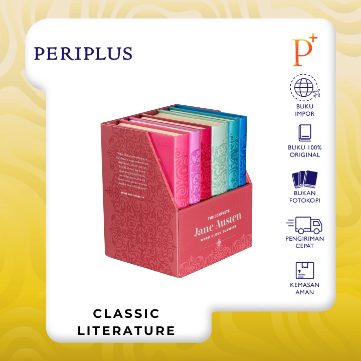 Jual Jane Austen Boxed Set (Word Cloud Classics) by Jane Austen ...