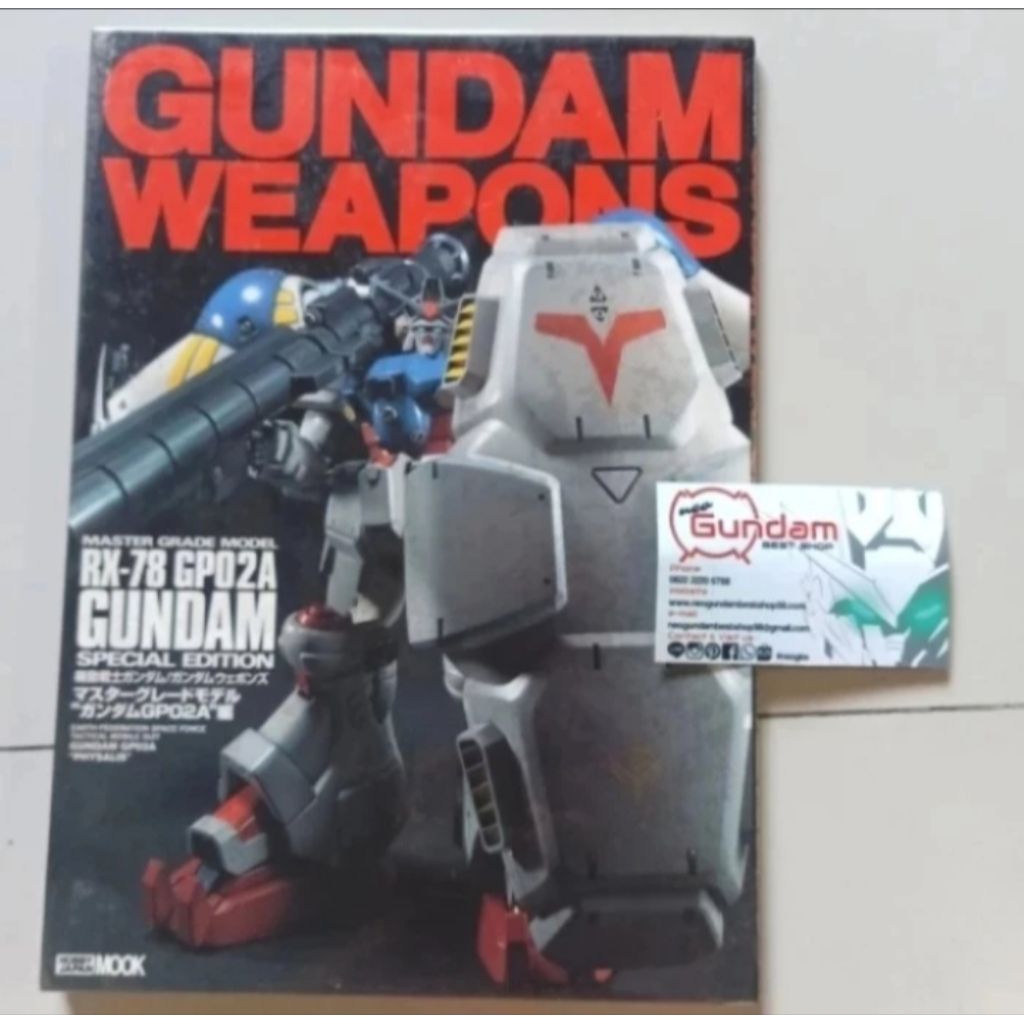 Jual Book Of Plamo Gunpla Gundam Weapons GP01 GP02 Stardust's Memory ...