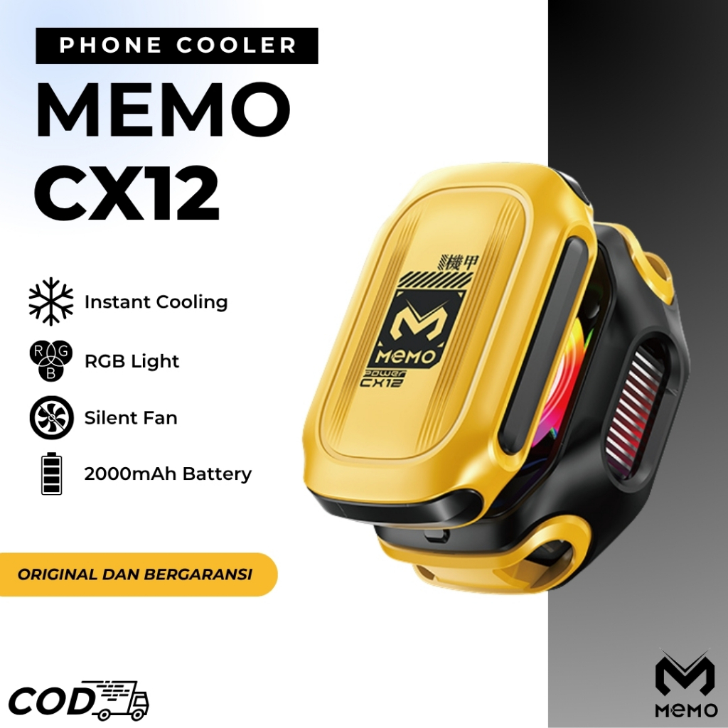 Jual MEMO CX12 BATTERY MAGNETIC PHONE COOLER FANCOOLER COOLING FAN ...