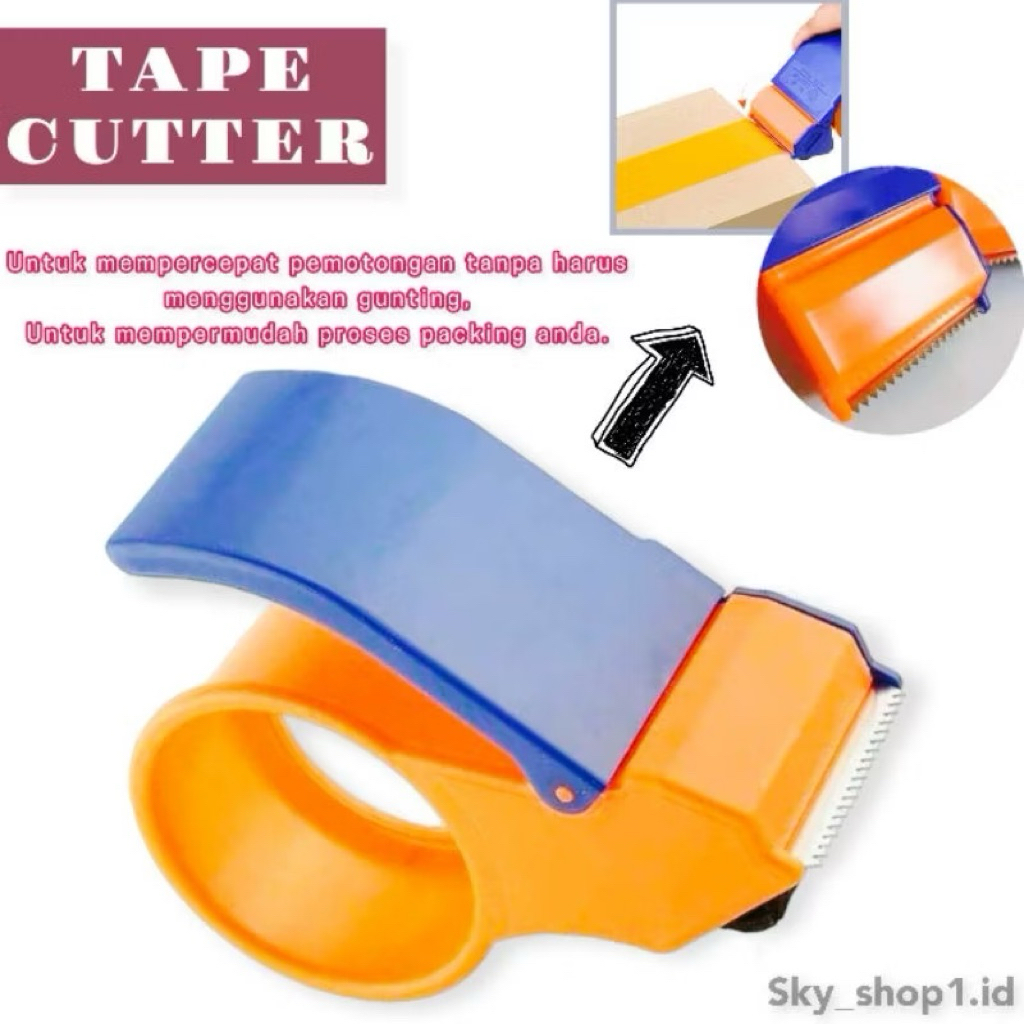 Jual CUTTER LAKBAN / DISPENSER LAKBAN TAPE CUTTER / alat pemotong ...