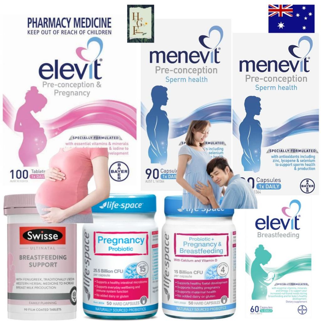 Jual ELEVIT Preconception and pregnancy with iodine ,MENEVIT ...