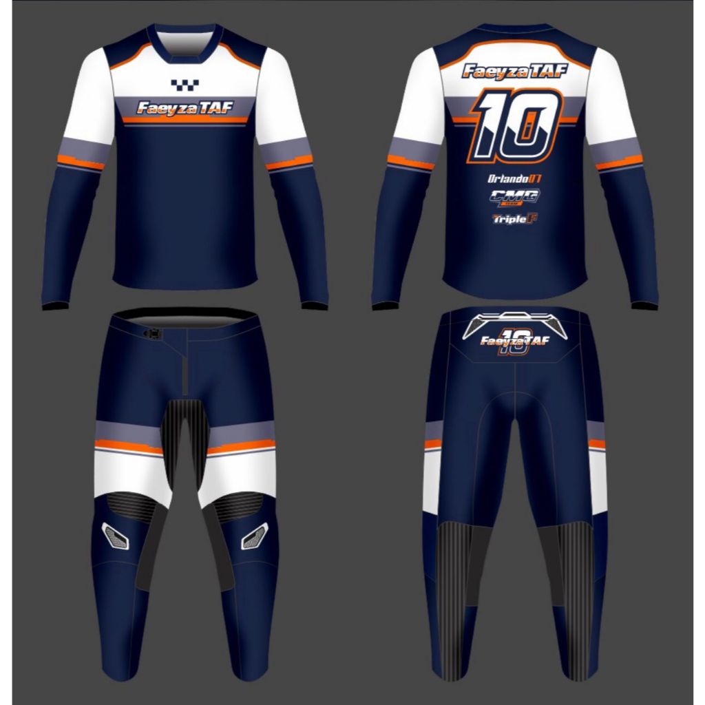 Jual Baju Jersey Set Balap Racing Trail Enduro Motocross Road Race ...