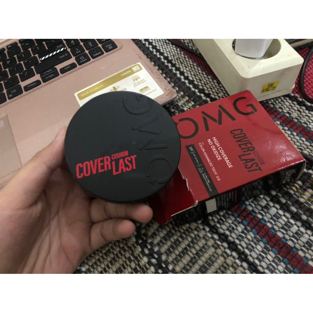 Jual cushion omg shade 21W (1 kali switch saja) masi spt baru) | Shopee ...