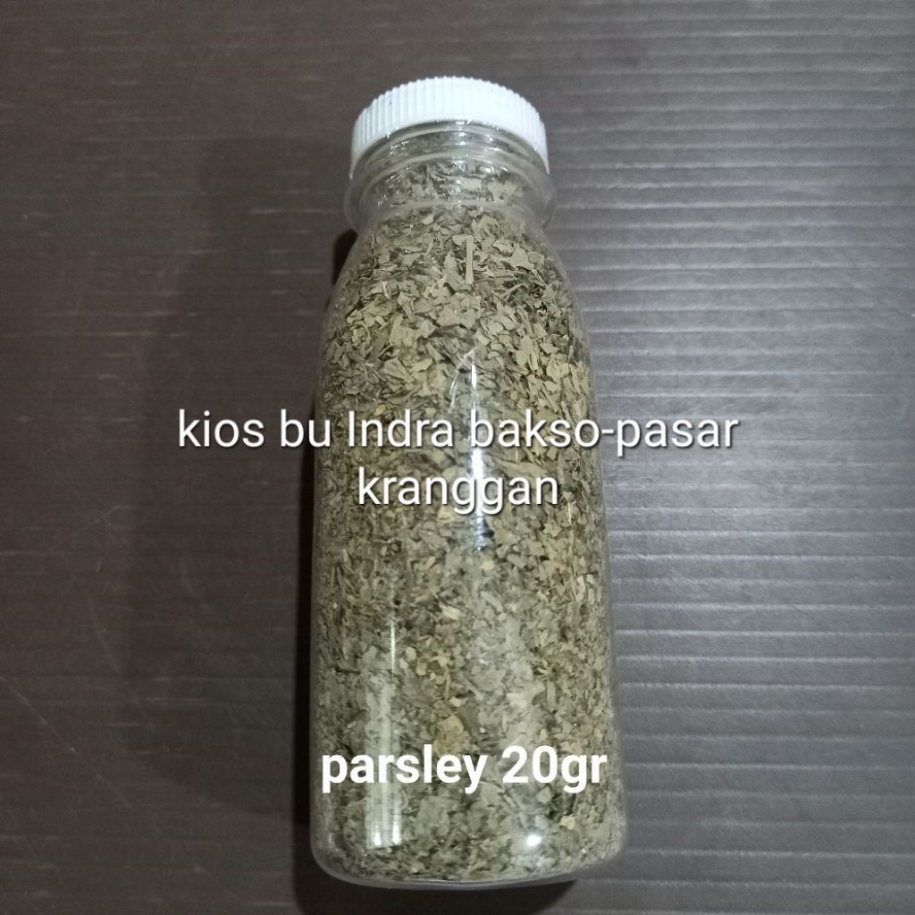 Jual daun parsley flakes 20 gr leaves dried dry peterseli | Shopee ...
