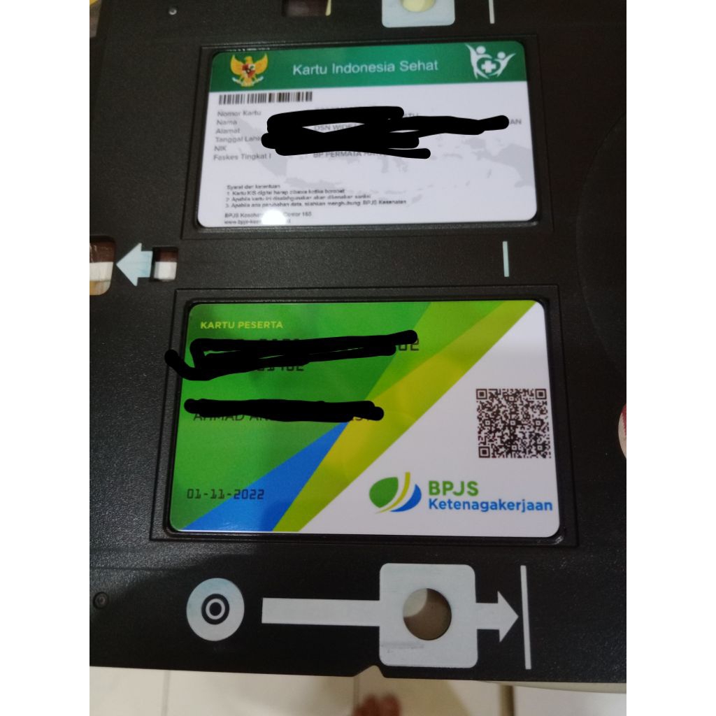Jual Cetak Kartu BPJS, NPWP, KIS Dll Sehari Jadi Bahan PVC Water Proof ...