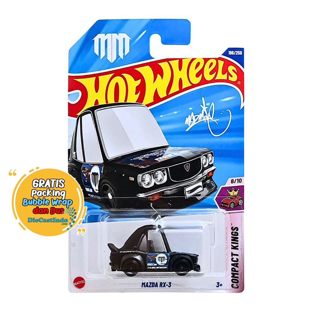 Jual Hot Wheels / HotWheels Lot K 2025 Tooned Mazda RX-3 Hitam | Shopee ...