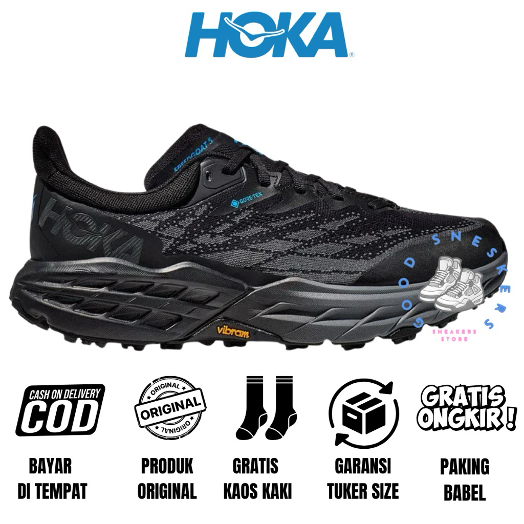 Jual Sepatu Running Trailrun Hiking Hoka Original Hoka Speedgoat 5 ...