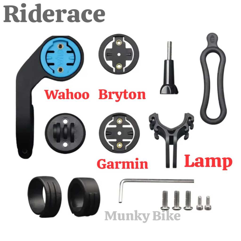 Jual Riderace Computer Mount Mounting Stem Holder Barfly Bracket Speedo ...