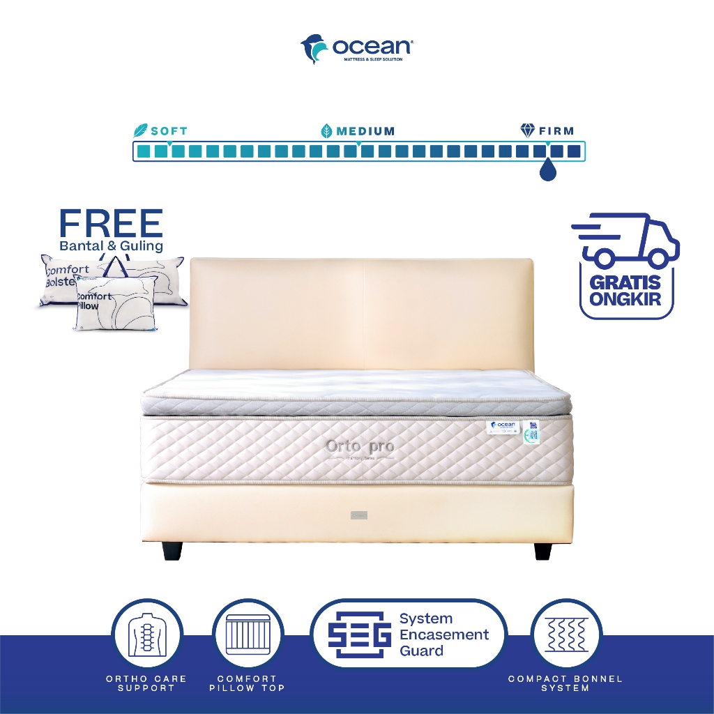 Jual Ocean Springbed-Kasur Ortho Pro Orthopedic | Shopee Indonesia