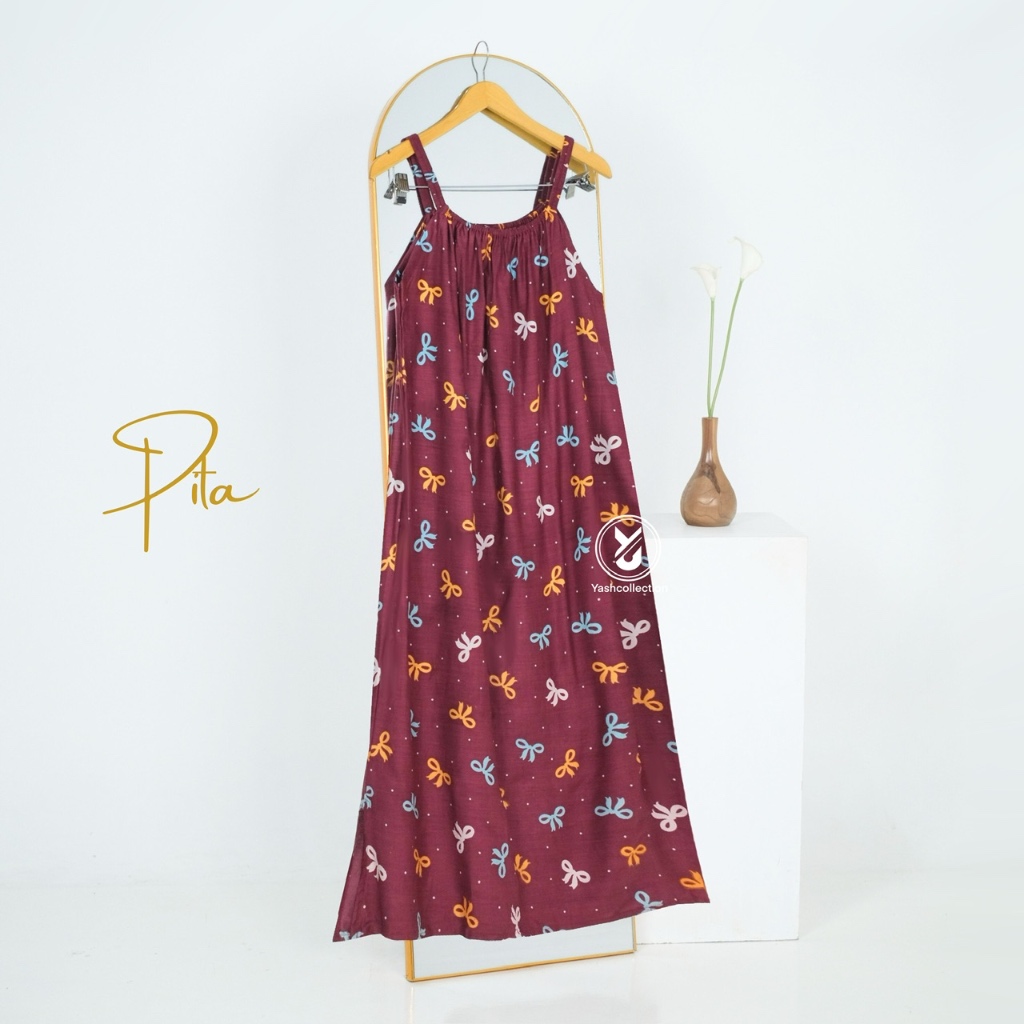 Jual Daster Yukensi Dress COQUETTE Rayon LD 130 Jumbo Panjang Semata ...