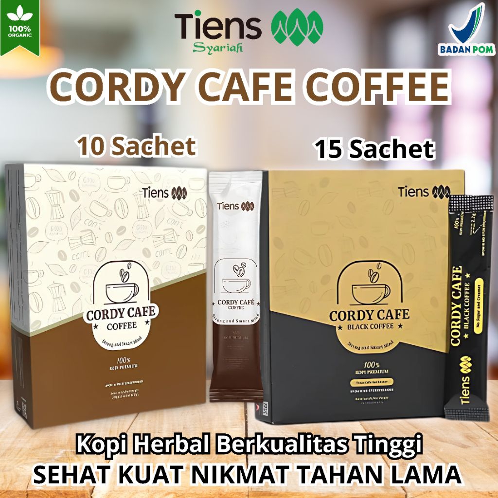 Jual Kopi TIENS Cordy Cafe BPOM Original Kopi Herbal Cordyceps Kopi ...