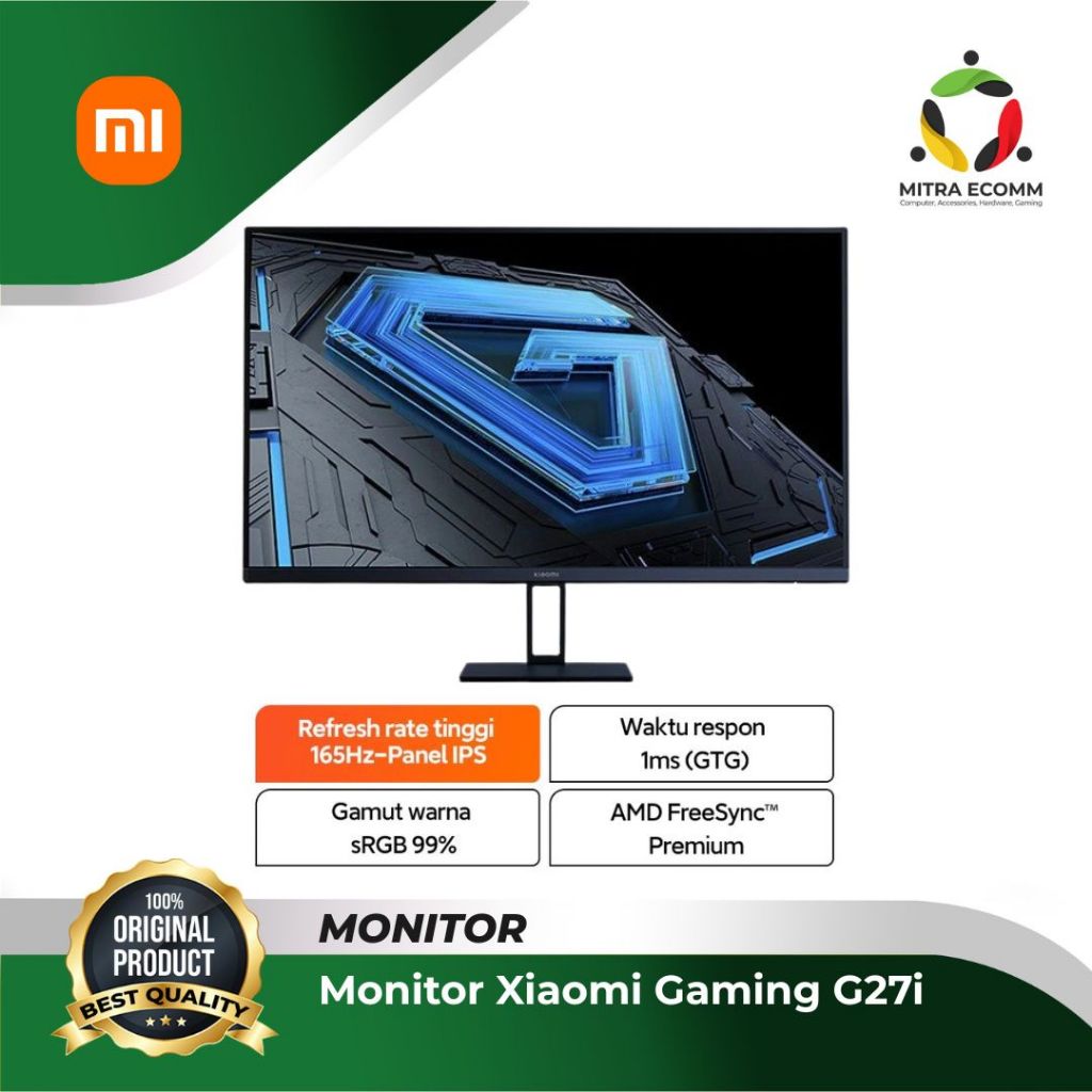 Jual Monitor Xiaomi Gaming G24i / G27i / G Pro 27i / G27Qi IPS FHD ...