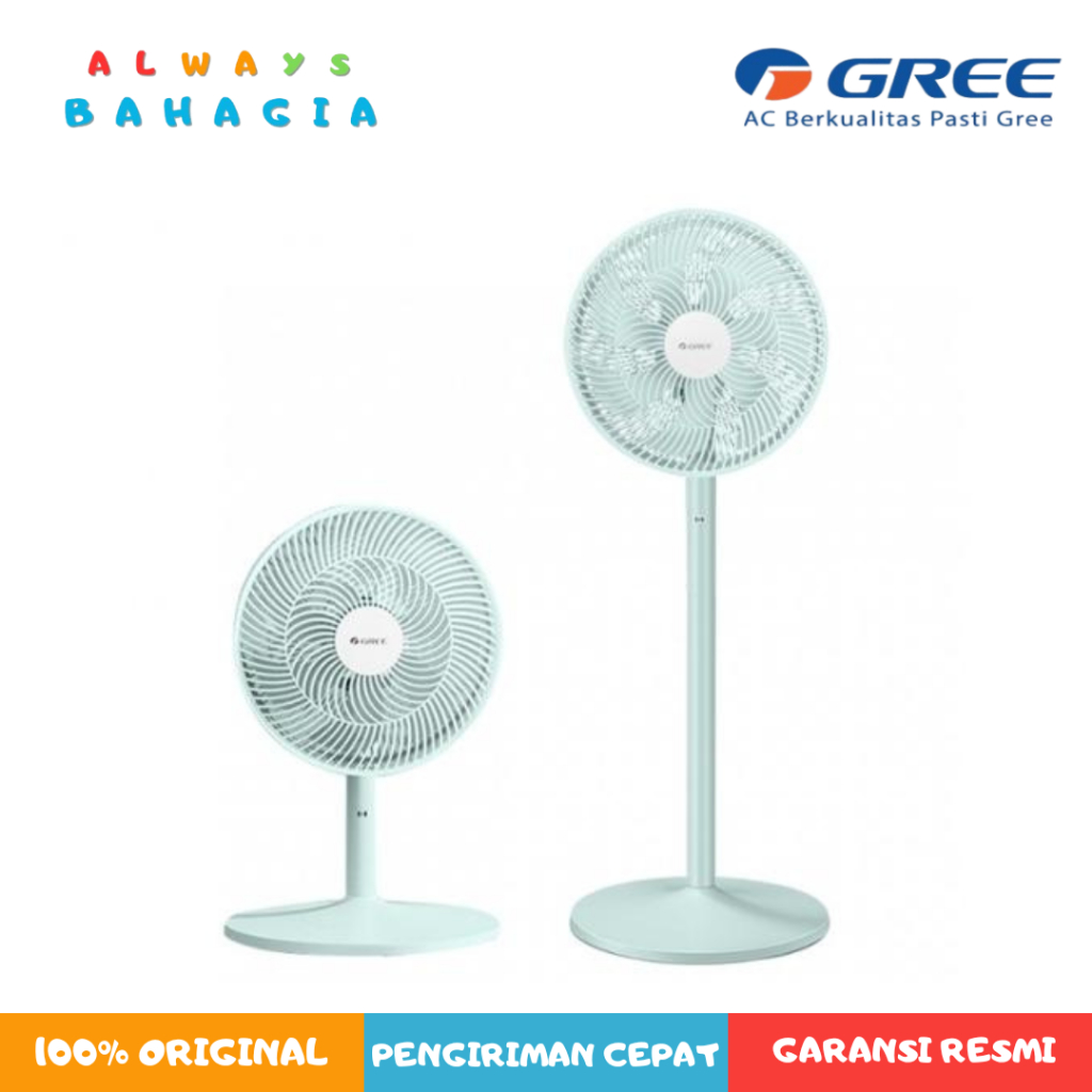 Jual GREE GCF-12IGN Kipas Angin Berdiri Stand Fan 12 Inch | Shopee ...