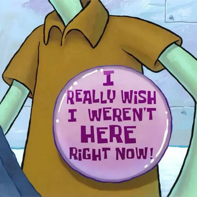 Jual [READYSTOCK] Pin Squidward Spongebob Rainbow Glossy | Shopee Indonesia