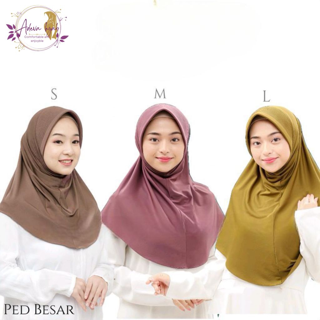 Jual Hijab Sporty | Hijab Instan | Hijab Olahraga | Jilbab Bergo Sport Pet Tebal S M L | Shopee ...
