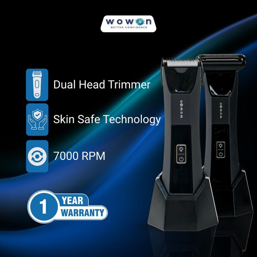 Jual Wowon Body Trimmer Ultra Dual Head Next Generation Skin Safe ...