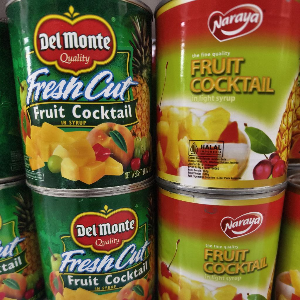 Jual Buah Kaleng Campur Fruit Cocktail | Shopee Indonesia