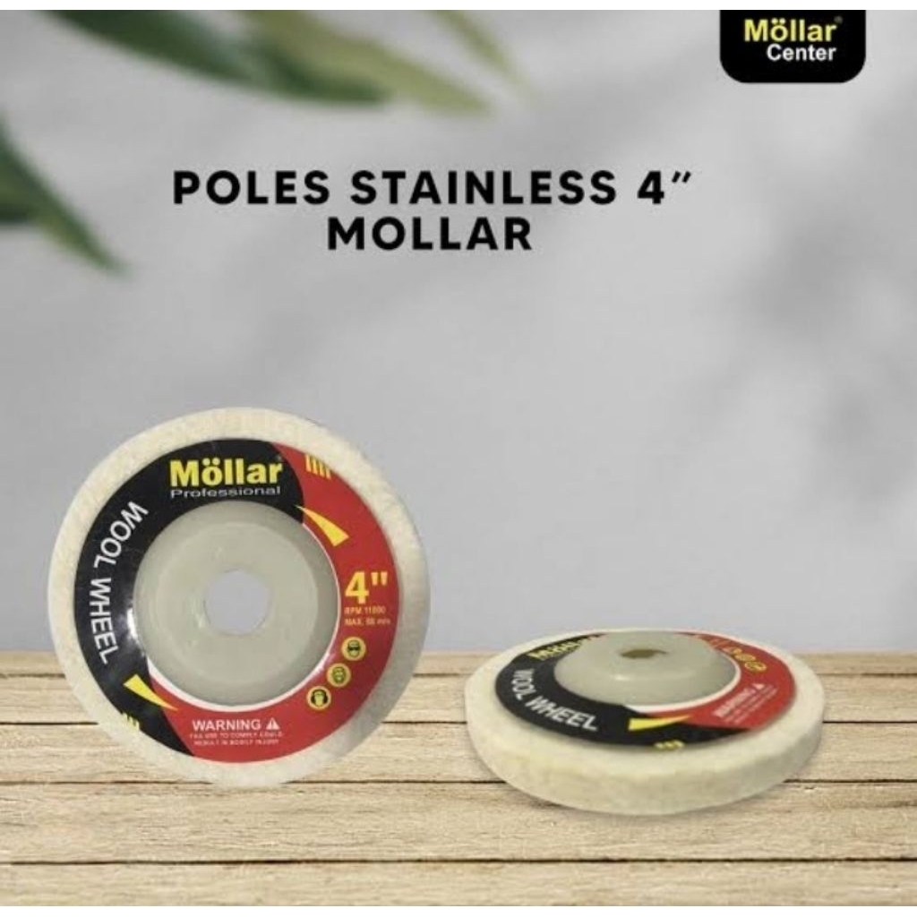 Jual Mata Wool Poles 4" merk Mollar | Shopee Indonesia
