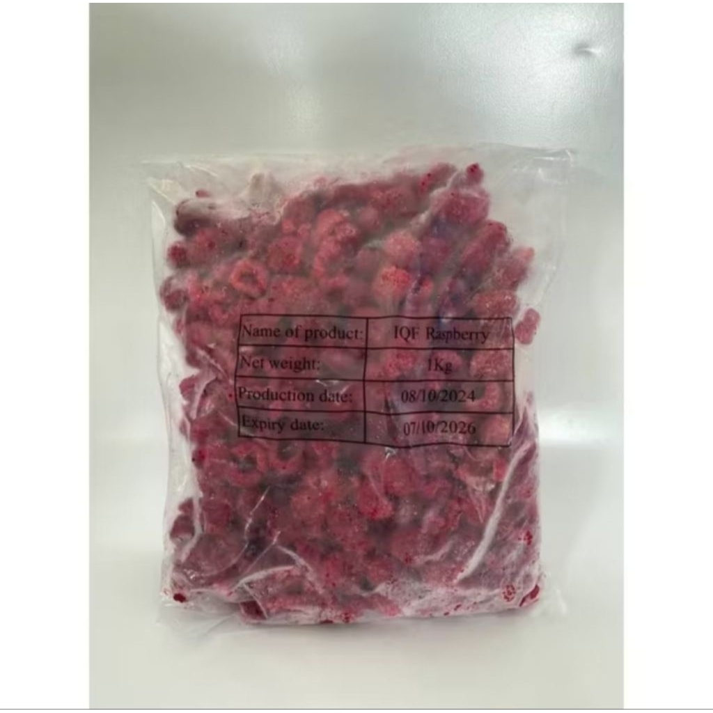 Jual IQF Frozen Raspberry 1kg/Buah Beku Raspberry 1kg | Shopee Indonesia