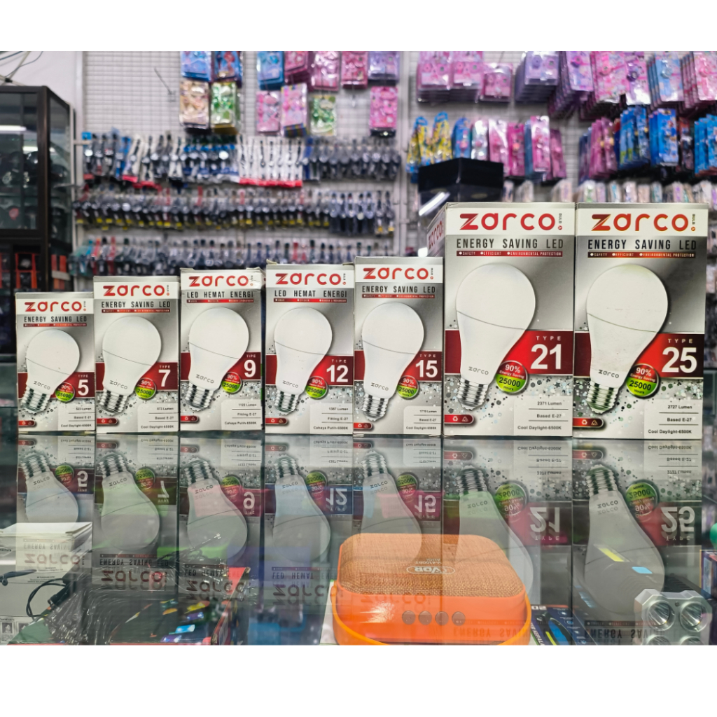 Jual ZARCO LAMPU LED MURAH 5W/7W/9W/12W/15W/18W/21W/25W - CAHAYA PUTIH ...