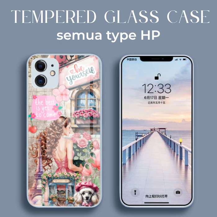 Jual Casing HP Glass Case iPhone & Android Motif Unik | Casing Ponsel ...