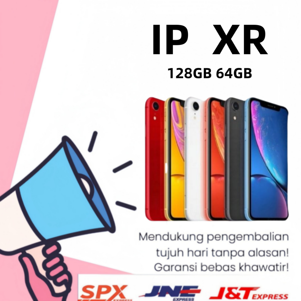 Jual IP XR 64GB/128GB/256GB Second 100% Original Good Conditions Like New Fullset Mulus | Shopee ...