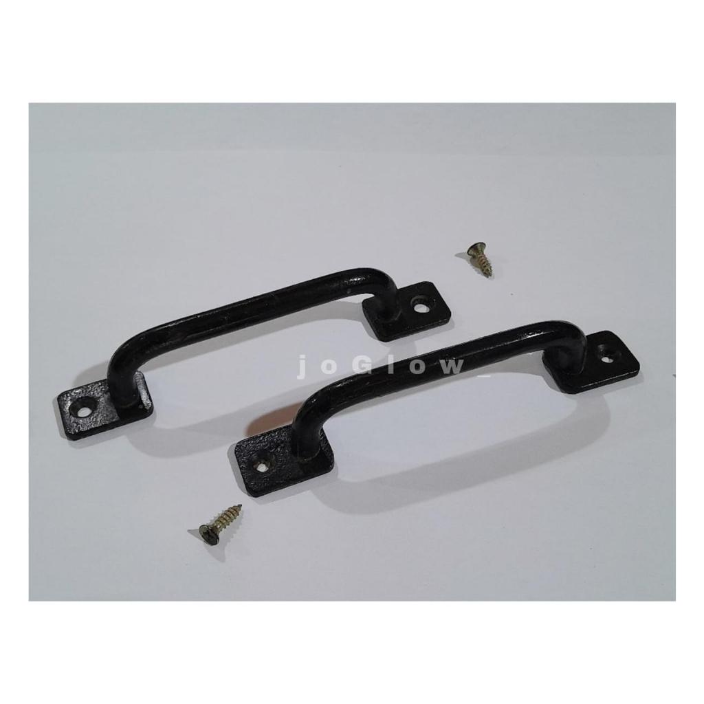 Jual Handle Laci Besi 12cm Warna Hitam – Tarikan Pintu Lemari Drawer ...