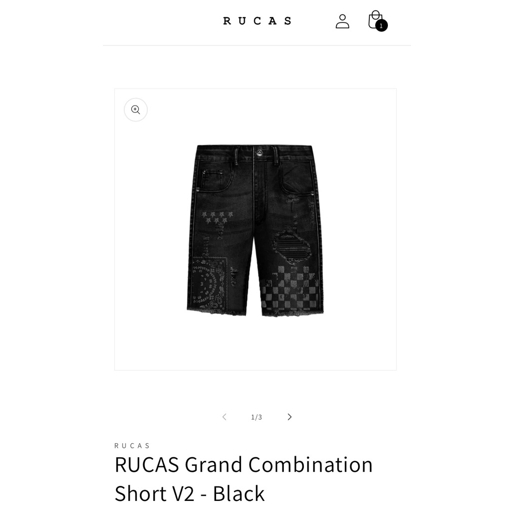 Jual RUCAS GRAND COMBINATION SHORT V2 | Shopee Indonesia