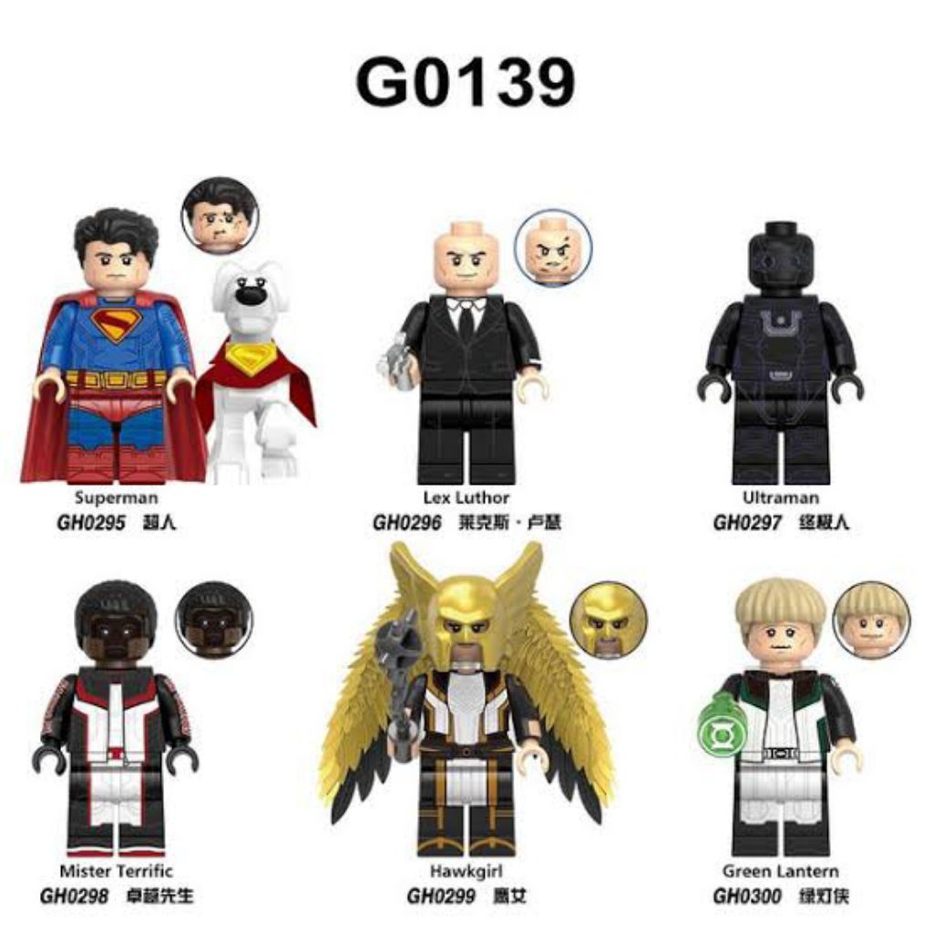 Jual MODEL KIT MINIFIGURE G0139 DC UNITED SUPER HEROES | Shopee Indonesia