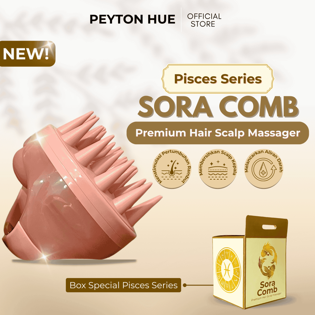 Jual PEYTON HUE - Sera Comb - Sisir Keramas Menumbuhkan dan Membantu ...